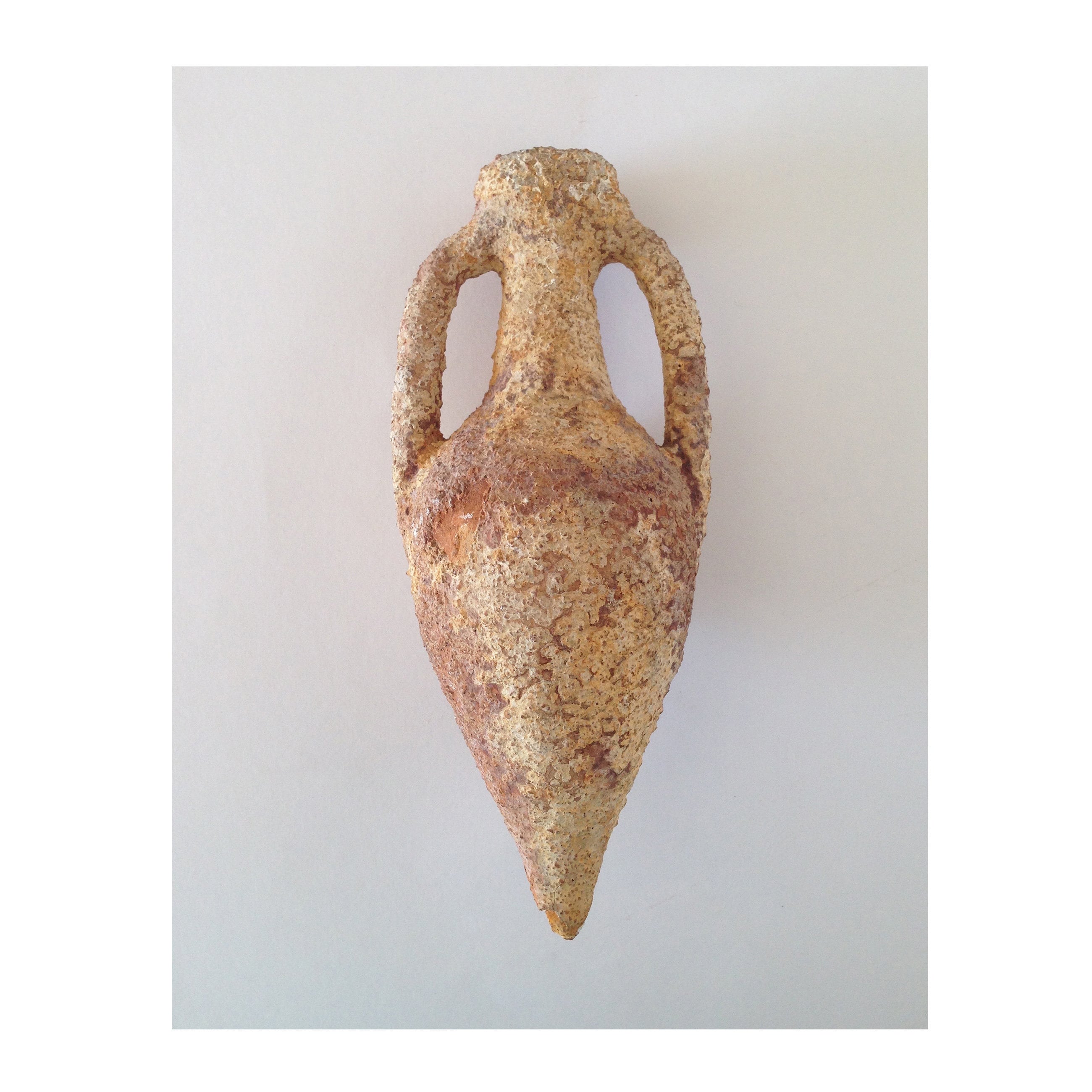 ANTIQUE AMPHORA GREEK Roman Cone Pottery Vase Greece Ancient Amphora ...