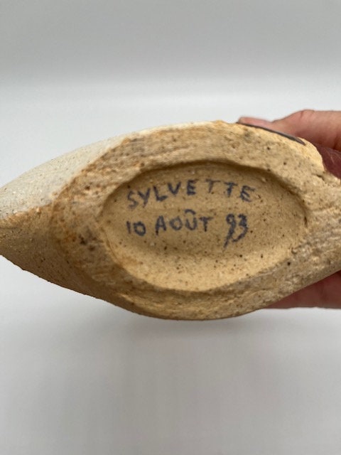 Vase Yves Mohy Ceramic Unique Original Rare Art Grès Vase Sandstone ...