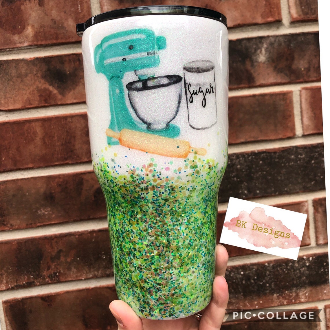 Bakers Tumbler Cup for the Baker Cookie Maker Glitter | Etsy