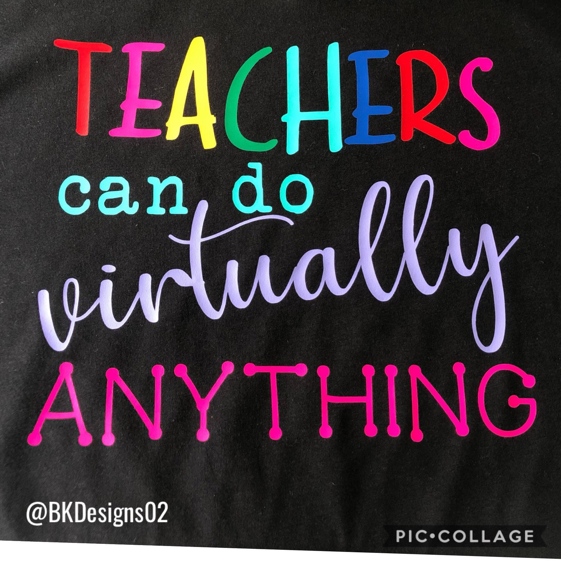 Teachers can do Virtually Anything Distance Learning shirt | Etsy