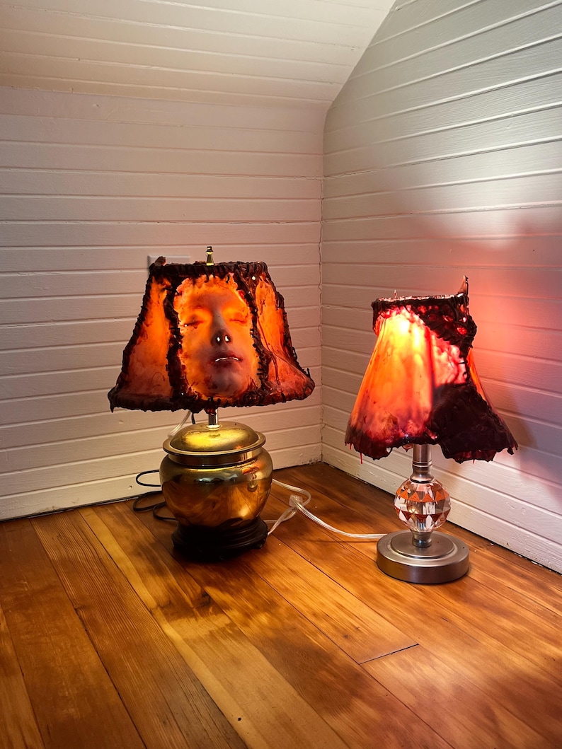 Human Face Skin Lamp (preorder) - Etsy