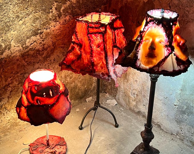 Human Skin Lamp - Etsy