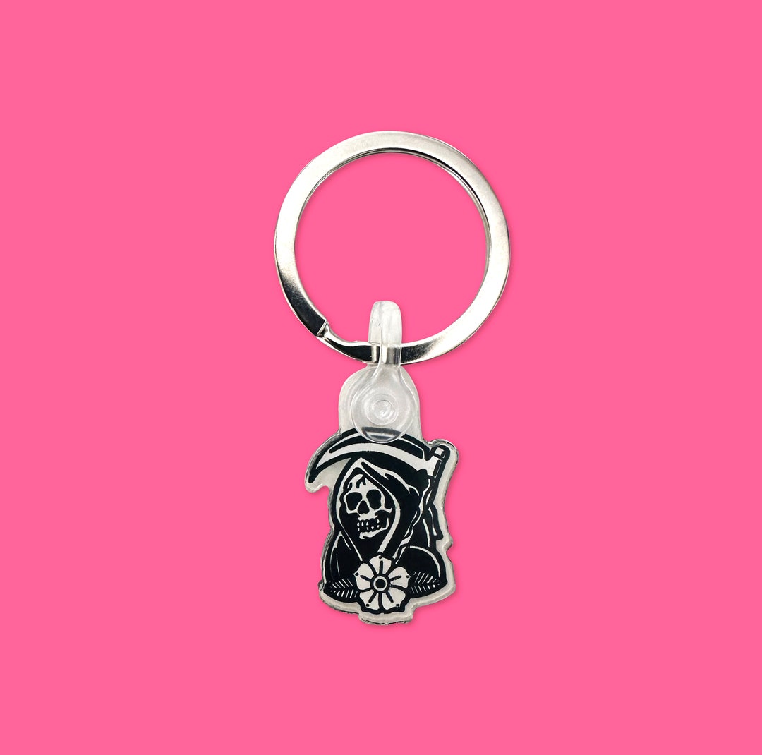 Reaper Keychain - Etsy