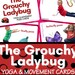 The Grouchy Ladybug: Yoga & Movement Cards | Etsy