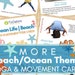 Ocean Theme Preschool Activity: Yoga & Movement Pose Cards - Etsy