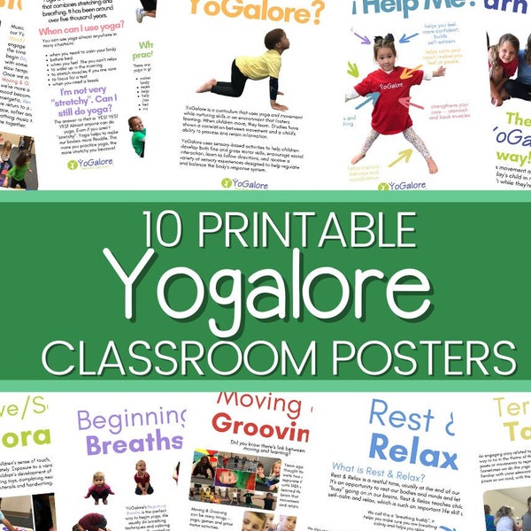 Eric Carle Bundle 5 Sets Yoga & Movement Pose Cards: Movement ...