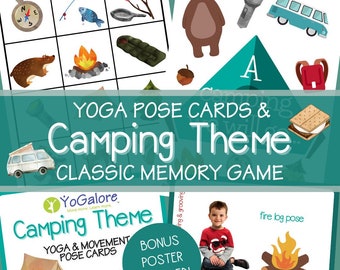 Printable Yoga Cards for Kids: Yoga Poses Posters for Cool - Etsy