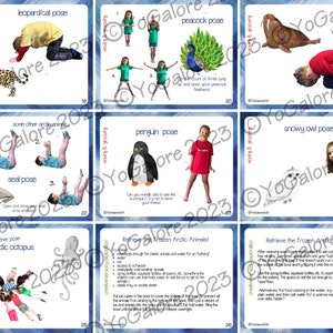 Polar Bear, Polar Bear, What Do You Hear? Yoga & Movement Pose Cards - Etsy