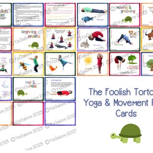 Eric Carle Yoga & Movement Pose Cards Bundle - 5 Sets, Preschool ...