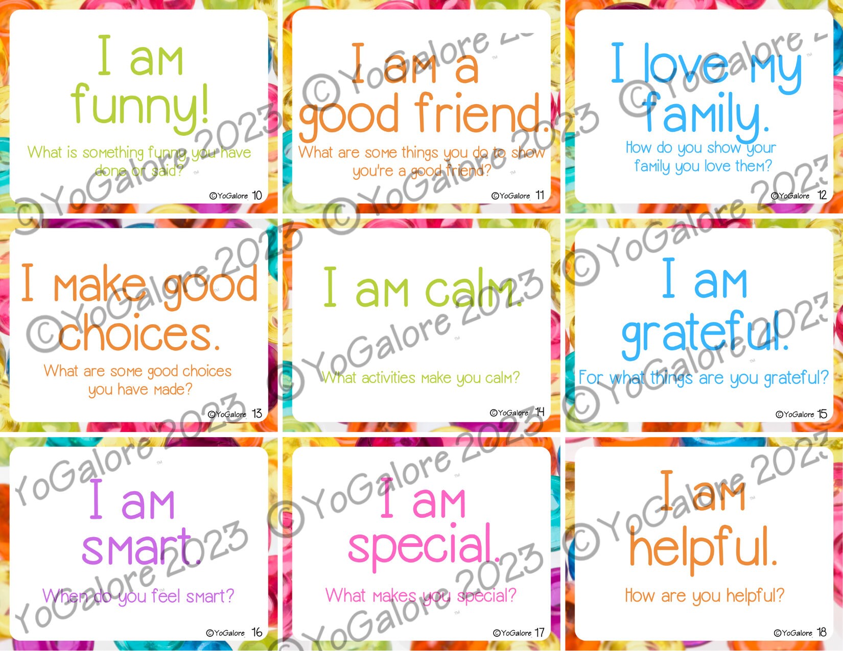Affirmation Cards for Children - Etsy