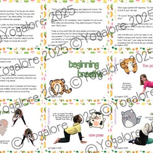 Squishies Yoga Pose Cards | Movement + Mindfulness for Preschool and ...
