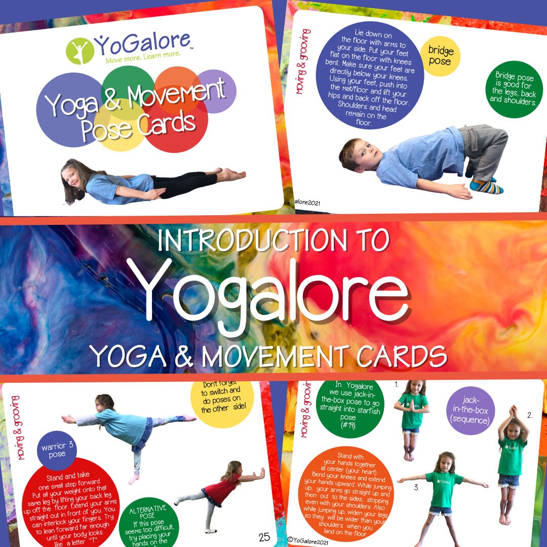Yoga Kids Poses and Posters for the Classroom: Super Starter Kit - Etsy