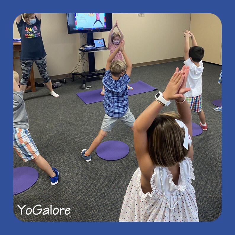 Yoga & Movement Pose Cards for Kids by Yogalore | Etsy