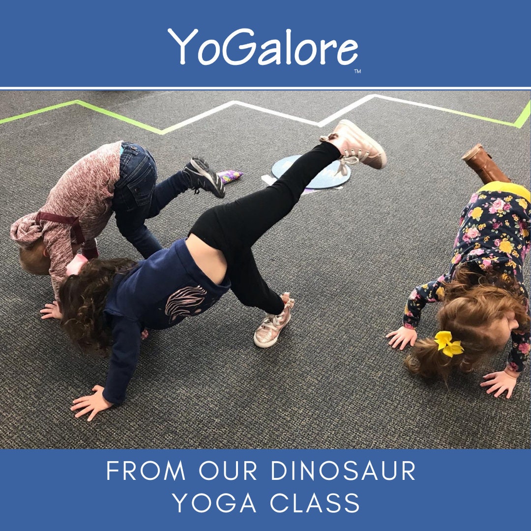 Dinosaur Yoga Lesson Plan: Dinosaur Theme Yoga & Movement Pose | Etsy UK