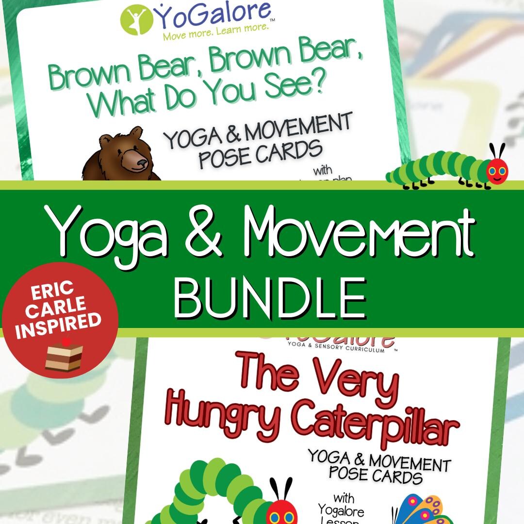 Brown Bear, Brown Bear & Very Hungry Caterpillar Movement Cards Bundle ...
