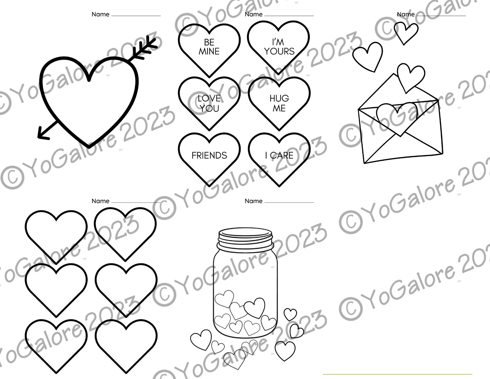 Valentine's Day Yoga & Movement Cards -- Partner Poses - Etsy