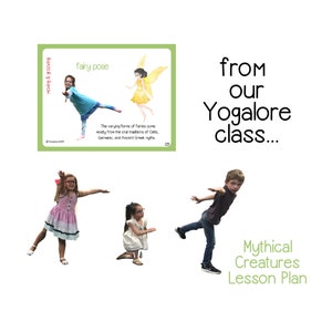 Mythical Creatures Yoga & Movement Pose Cards: Mermaid, Unicorn, Dragon ...