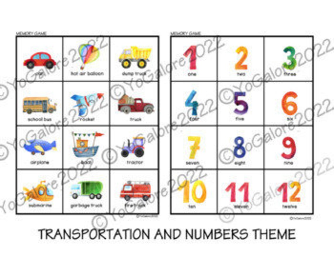 Transportation Preschool Activities: Yoga & Movement Pose Cards and ...