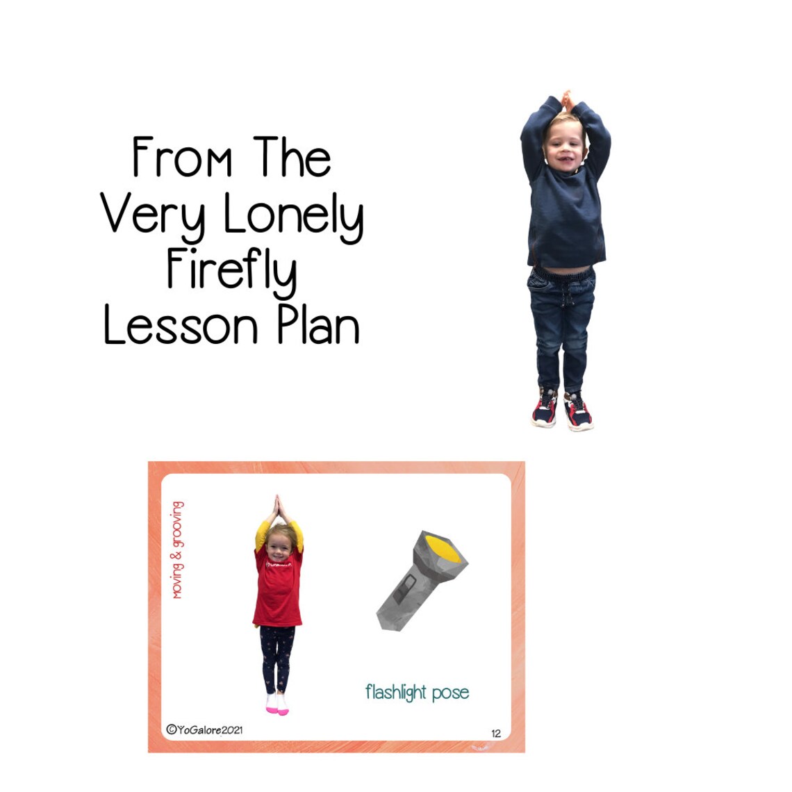 The Very Lonely Firefly Yoga & Movement Pose Cards - Etsy