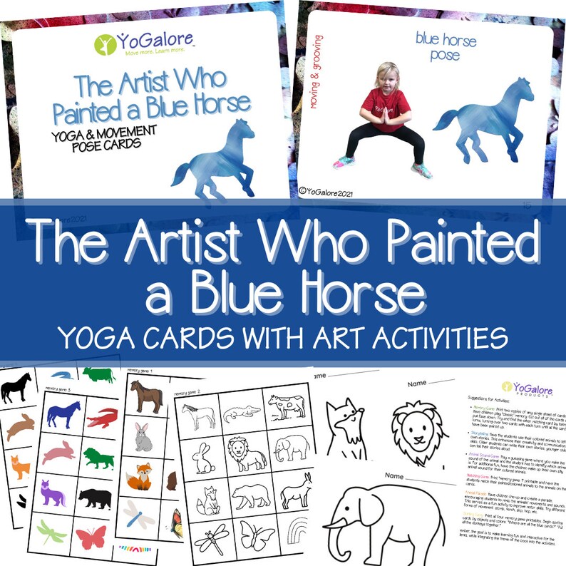 Eric Carle Inspired Yoga & Movement Cards: Preschool Activities With ...
