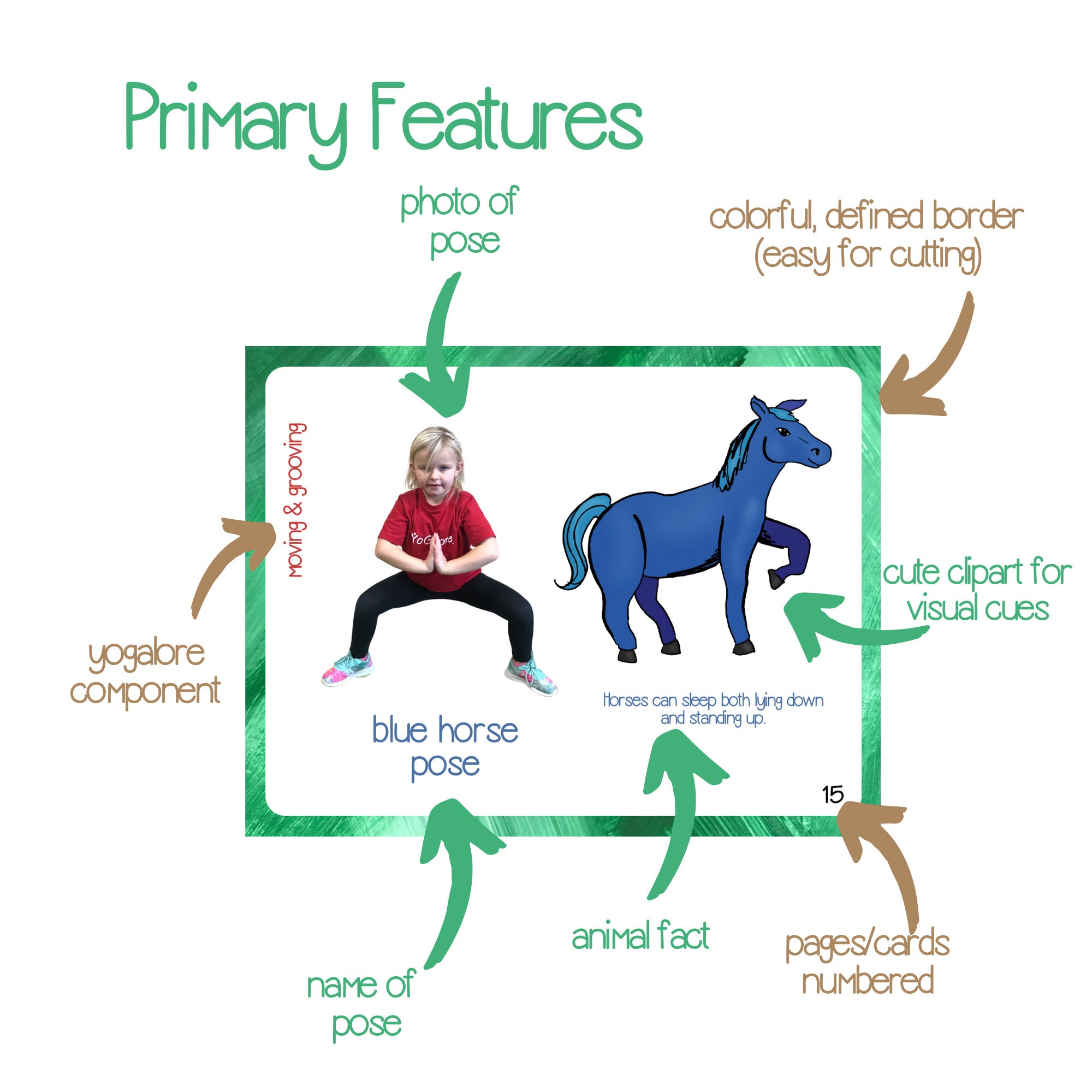 Brown Bear, Brown Bear What Do You See? Yoga & Movement Pose Cards - Etsy