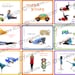 Transportation Theme Yoga & Movement Pose Cards - Etsy