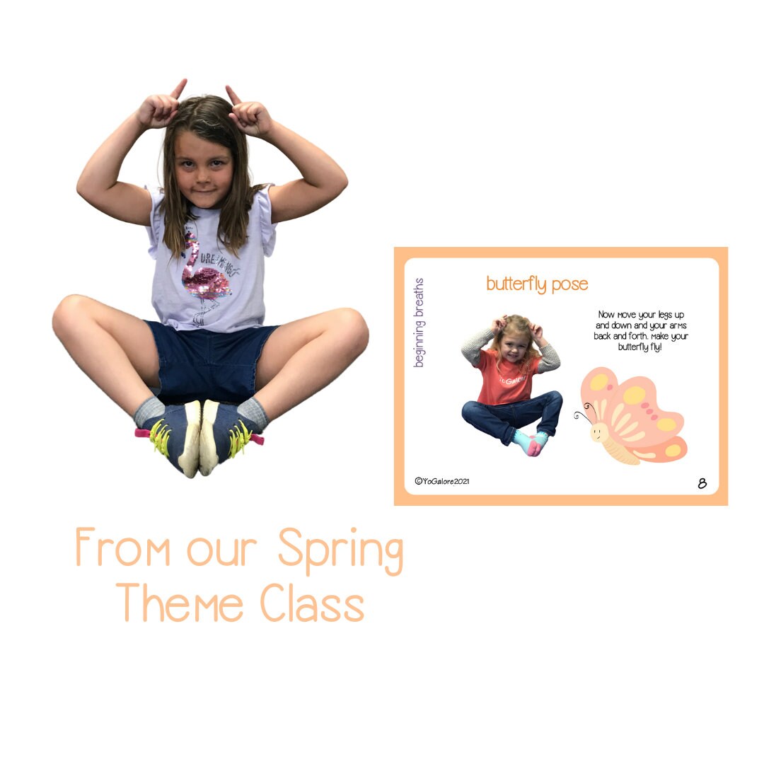 Spring Theme Yoga & Movement Cards - Etsy