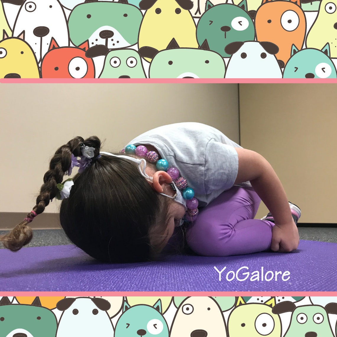 Pet Theme Yoga & Movement Pose Cards - Etsy