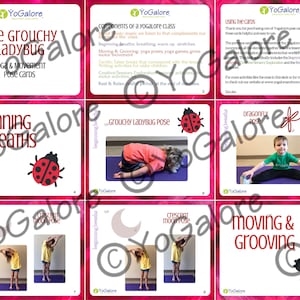 The Grouchy Ladybug: Yoga & Movement Cards | Etsy