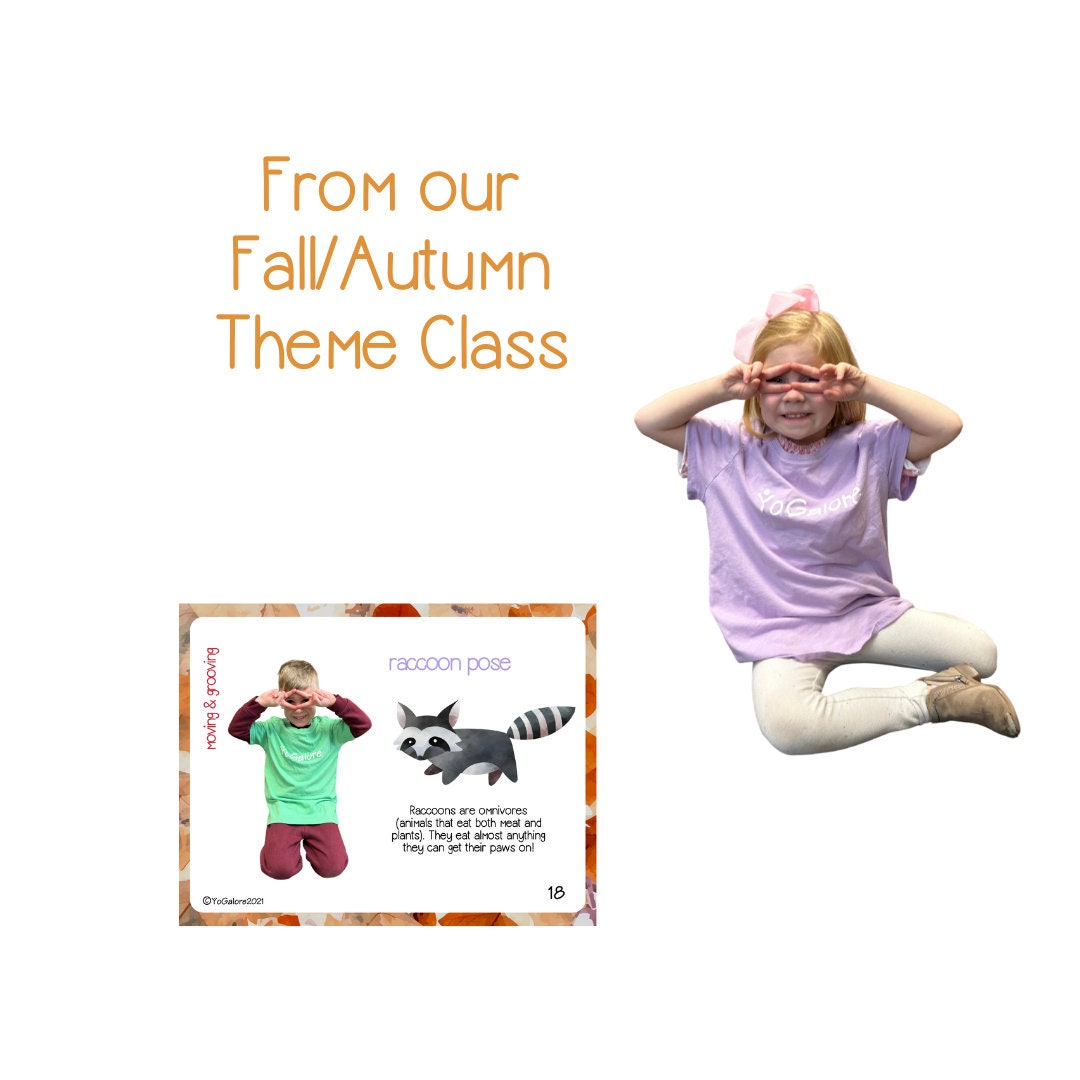 Fall Theme Activities -- Yoga & Movement Pose Cards -- Movement ...
