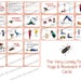 Preschool-friendly Yoga & Movement Cards Bundle | Eric Carle Inspired ...