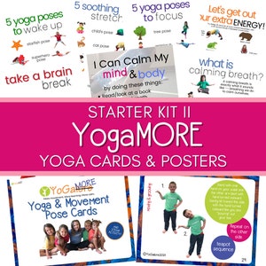 Yoga for Kids: Poses and Yoga Posters for the Classroom Yogamore ...