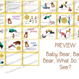 The Bear Bundle by Eric Carle and Bill Martin Jr.: Yoga & Movement ...