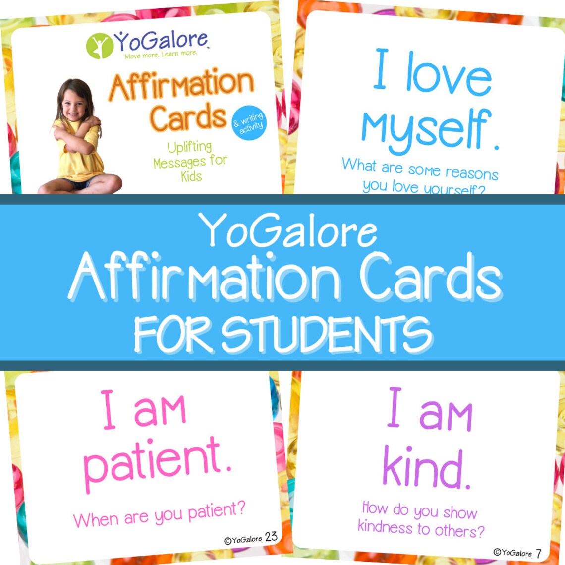 Affirmation Cards for Children - Etsy