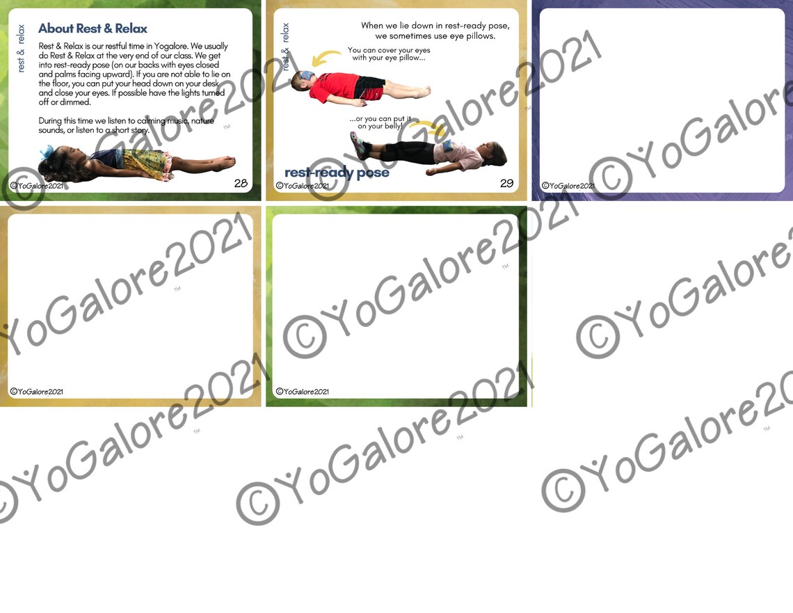 Endangered Animal Yoga & Movement Cards and Lesson Plan | Etsy