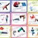 Ocean Animals | Ocean Life Yoga & Movement Pose Cards With Lesson Plan ...