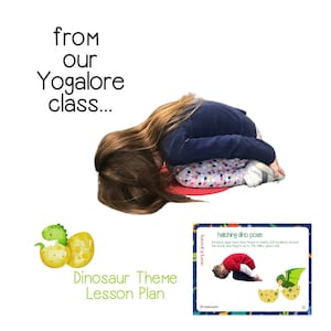 Dinosaur Theme Bundle: Dinosaur Yoga, Memory and Spinner Game With Fun ...