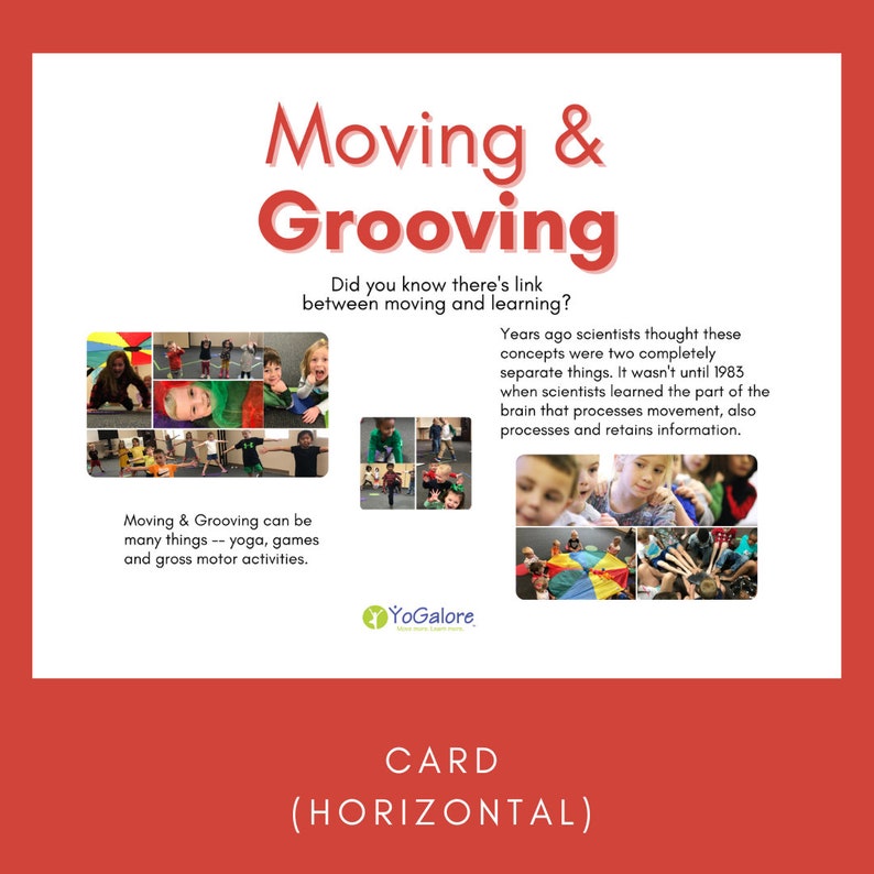 Yoga for Kids in the Classroom: Yogalore Starter Kit I; Movement ...