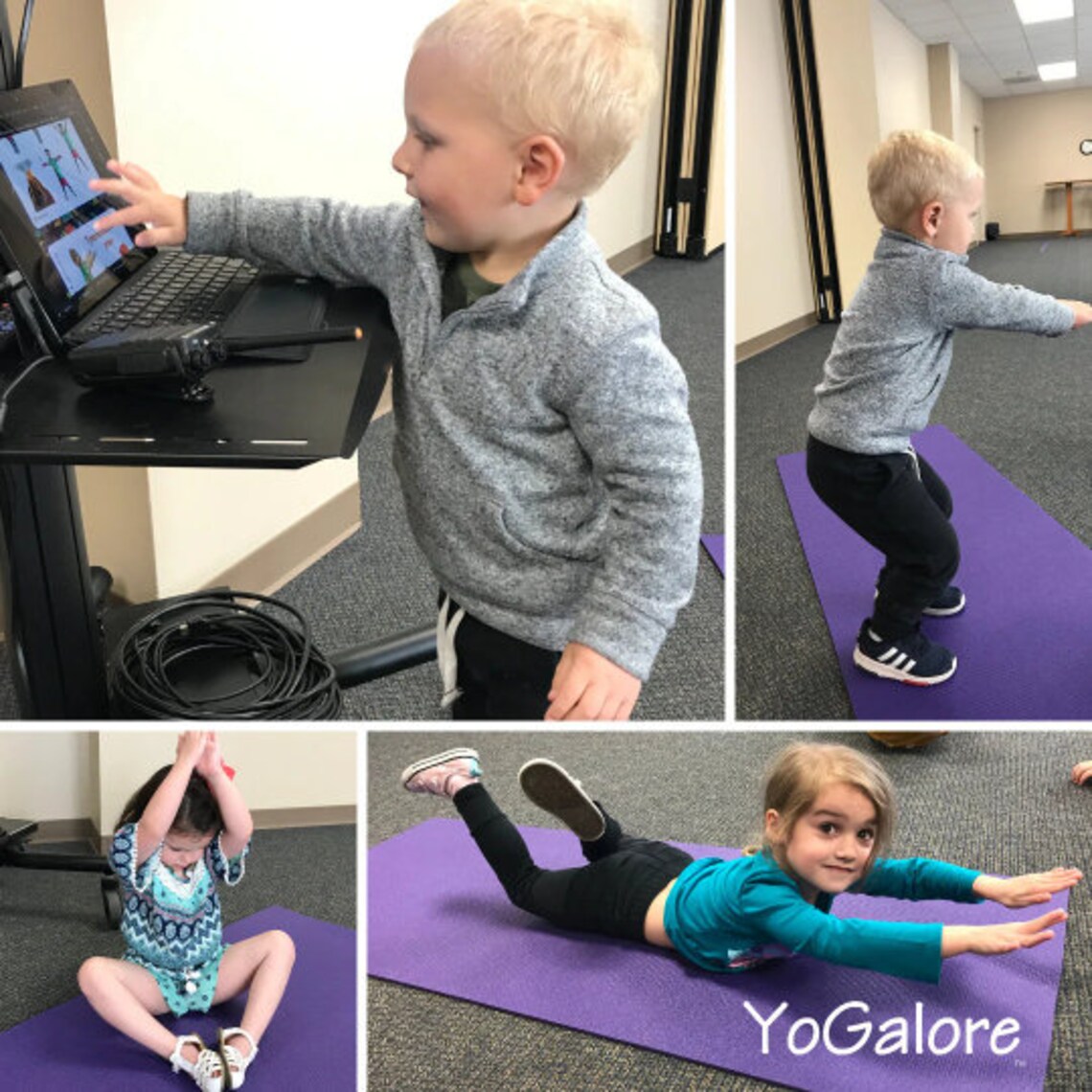 Arctic Animal Yoga Pose Cards for Kids | Mindful Movement Game, Brain ...