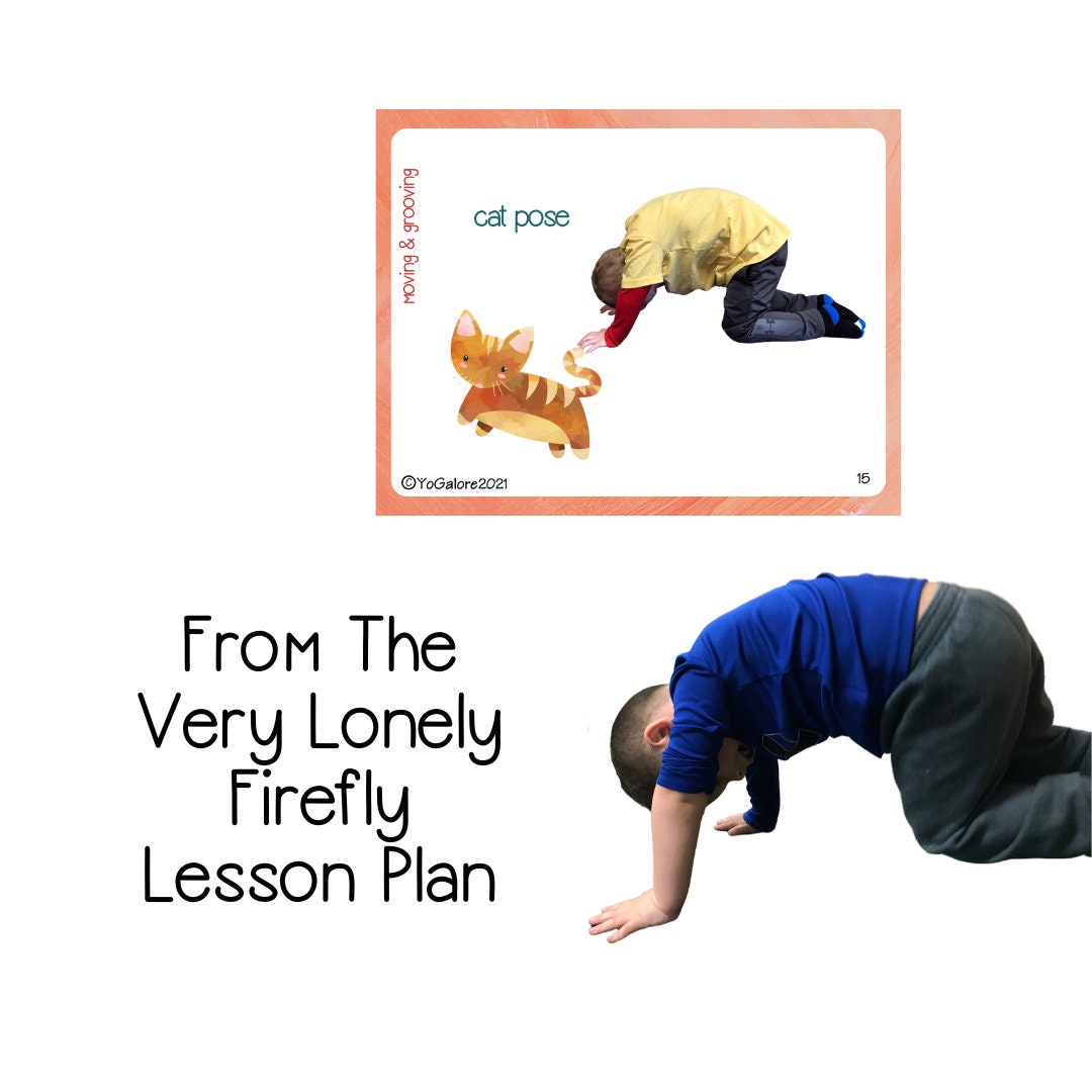The Very Lonely Firefly Yoga & Movement Pose Cards - Etsy