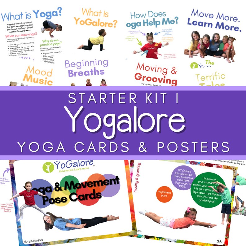 Back to School Yoga Movement and Activity Bundle for Early - Etsy