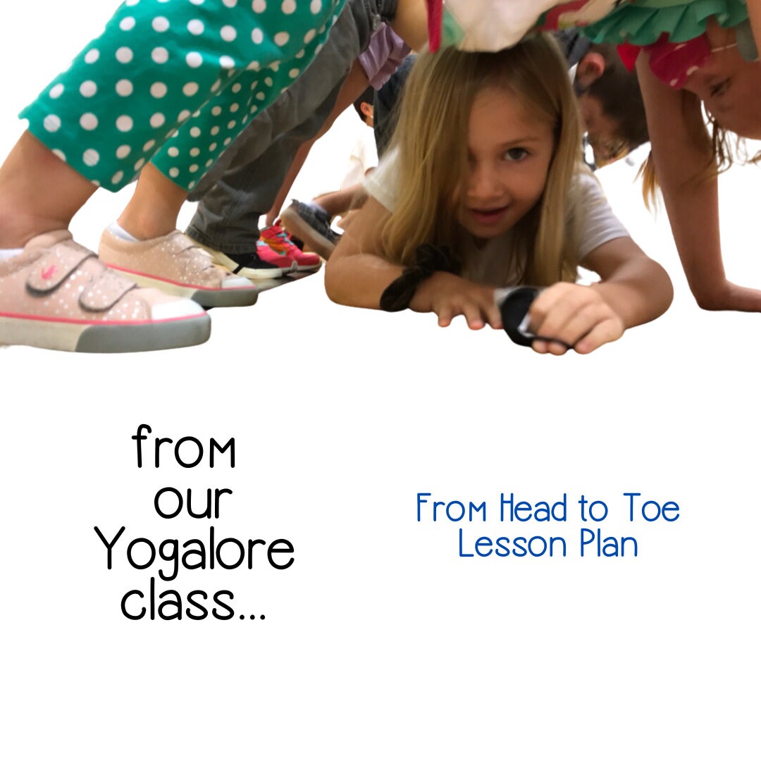 From Head to Toe Yoga & Movement Cards and Activity Sheet - Etsy