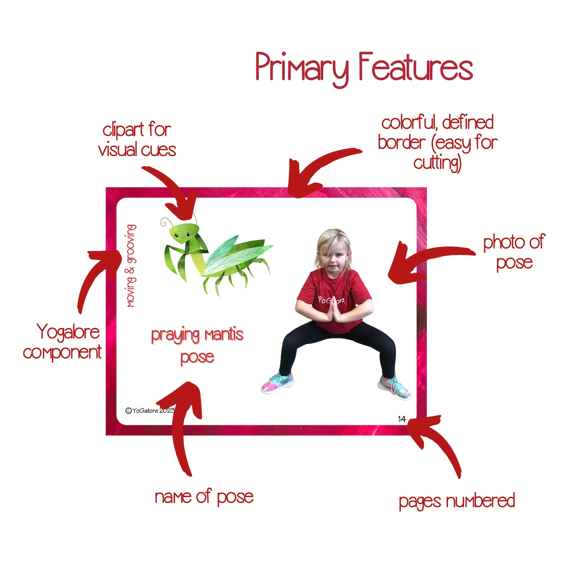 The Grouchy Ladybug: Yoga & Movement Cards - Etsy