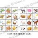 Farm Theme Yoga & Movement Cards With Classic Memory Game - Etsy