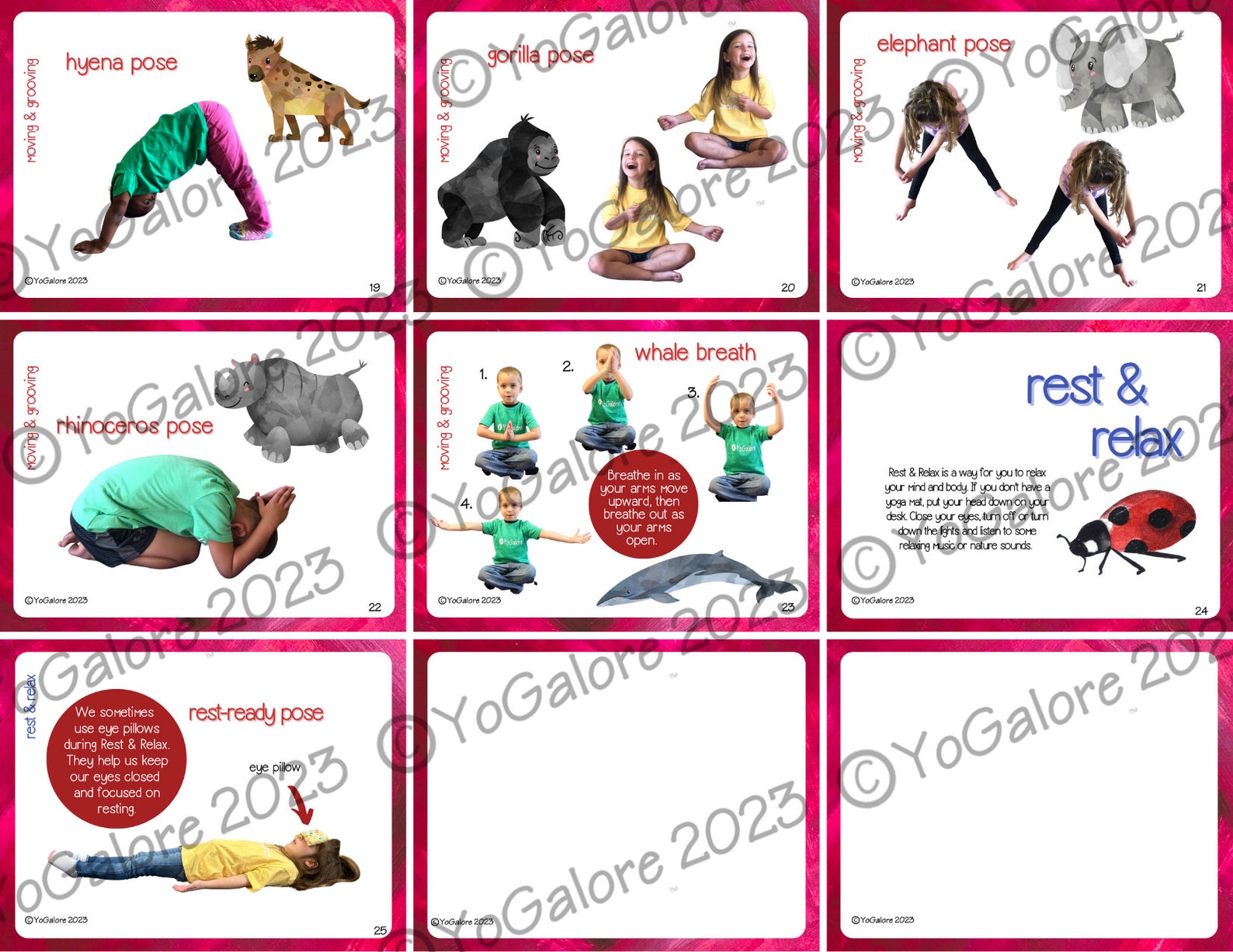 The Grouchy Ladybug: Yoga & Movement Cards - Etsy