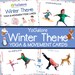 Winter Theme Yoga & Movement Cards - Etsy