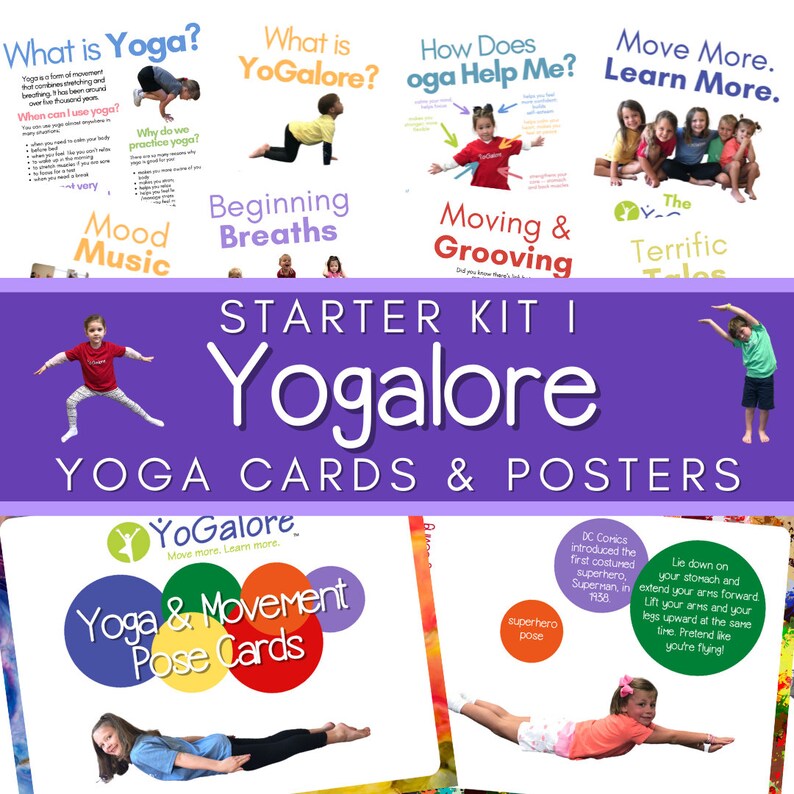 Yoga for Kids in the Classroom: Yogalore Starter Kit I; Movement ...