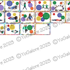 Yoga & Movement Pose Cards for Kids by Yogalore - Etsy