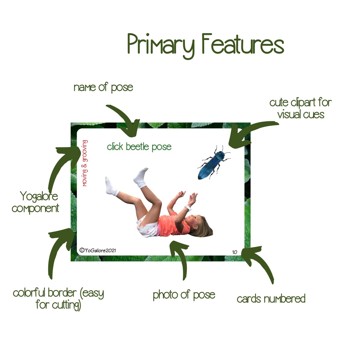 Preschool-friendly Yoga & Movement Cards Bundle Eric Carle - Etsy