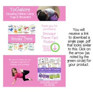 Dinosaur Fact Posters and Cards Printable Science Decor for Kids ...